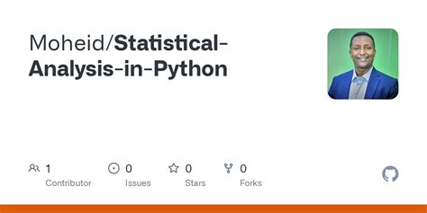 Github Moheidstatistical Analysis In Python