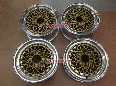 Tanabe Ssr Formula Mesh Wheel Only Four Front 5 5jx13 30 Rear 6 0jx13