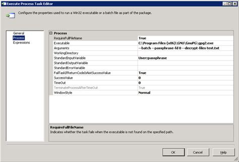 SSIS Task To Decrypt PGP Files Automatically GlobalGoat