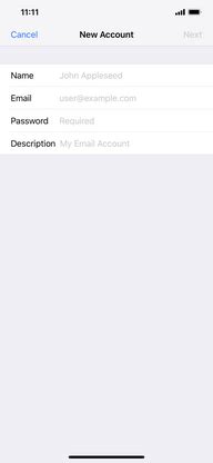 How To Set Up Bell Email On My Apple IPhone