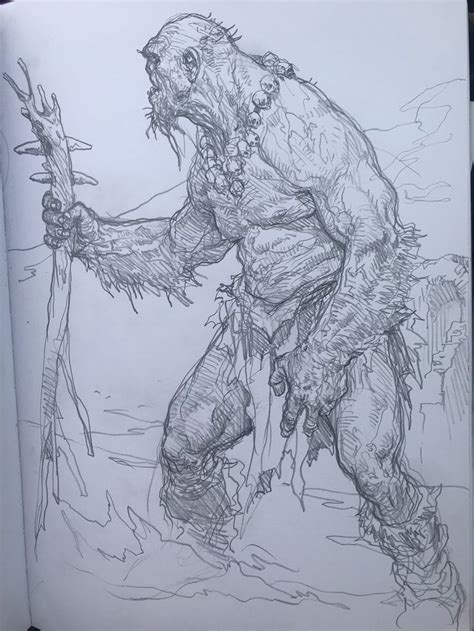Pin By Franz Valls On Sketch References Sketches Monster Sketch