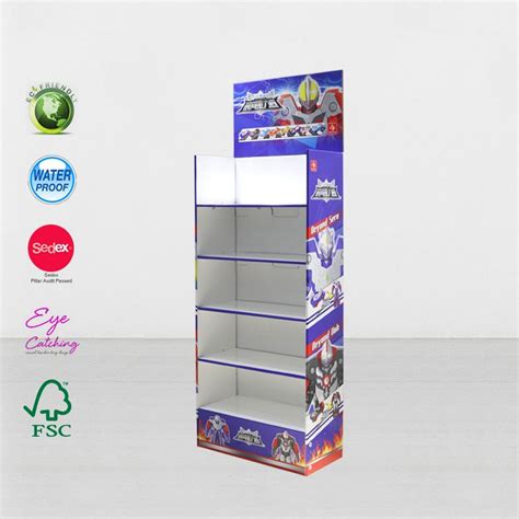 Supply Supermarket POP UP Cardboard Store Display Stand For Toys