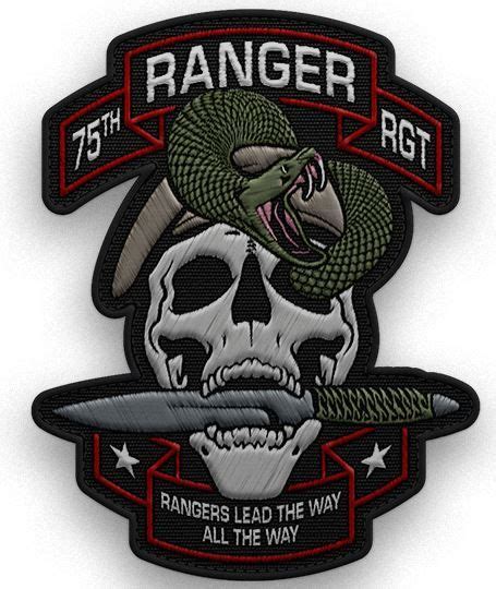 Army Rangers Skull