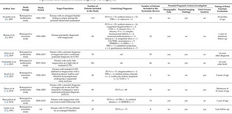 Figure 1 From Antenatal Determinants Of Postnatal Renal Function In Fetal Megacystis A