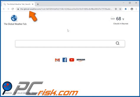 The Global Weather Tab Brower Hijacker Simple Removal Instructions