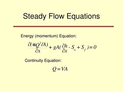 Steady Flow Energy Equation Diagram Steady Flow Energy Equat