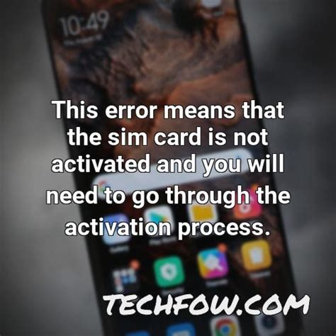What Does It Mean Sim Not Provisioned Expert Approved Techfow