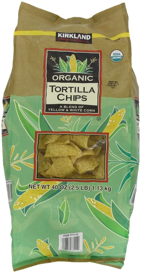 Amazon Kirkland Signature Organic Tortilla Chips 40 Ounce