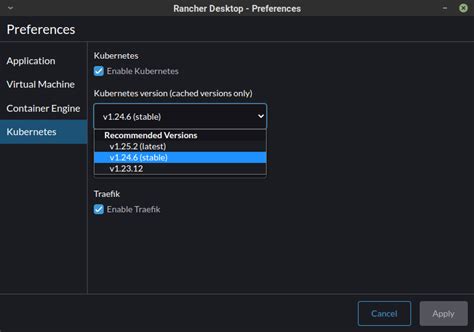 Kubernetes Version Field Is Blank During Offline Operation Issue Rancher Sandbox