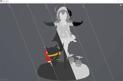 原神 可莉t字形手办 Gk模型 Cg原型模型 手办涂装手工艺 作品模型 Cg模型网