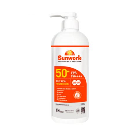 Protector Solar Fps 50 1l Sunwork Blinder Perú