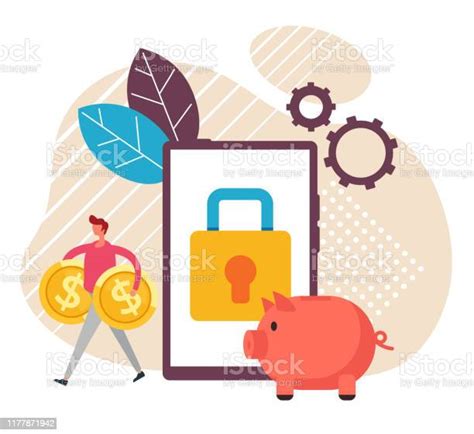 모바일 결제 무선 거래 기술 개념 벡터 플랫 만화 그래픽 디자인 일러스트 Brand Name Mobile Payment에 대한
