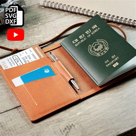 Passport Wallet Pattern Etsy