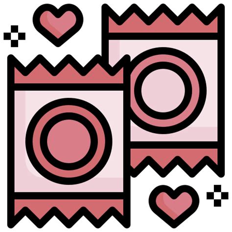 Condom Free Love And Romance Icons