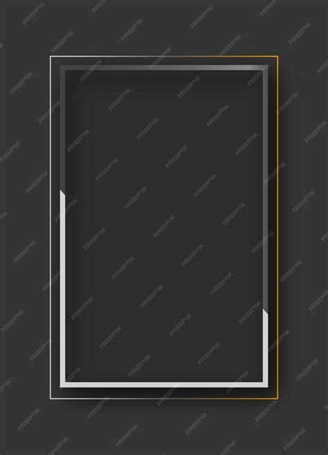 Premium Vector Rectangular Frame Vector