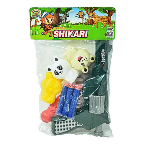 Dart Gun Knife And 3 Squeeze Toy Set Chuchu By Nippon Isi Shikari