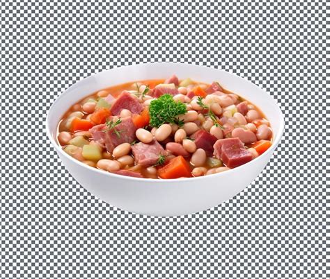 Premium PSD Yummy And Delicious Moroccan Soup Isolated On Transparent