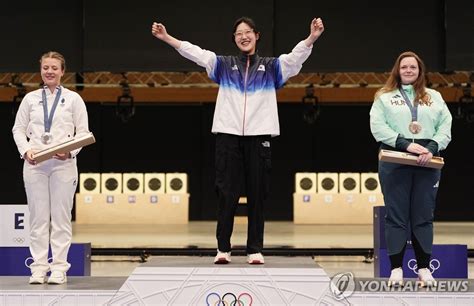 양지인 한국사격 세 번째 금메달…임시현 양궁 3관왕 위업[개막 7일째 종합]