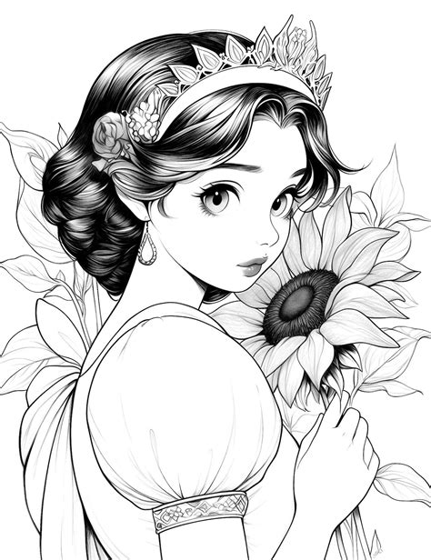 35 Beautiful Snow White Coloring Pages [free Printable] Our Mindful Life