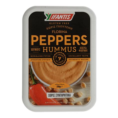 Χούμους ΥΦΑΝΤΗΣ με πιπεριά Φλωρίνης 250gr