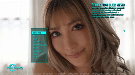 Foojoins Main Menu Replacer Animation Aikra Aika Japanese Idol 2024