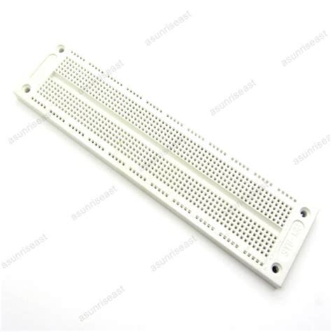 Universal Solderless Pcb Board Breadboard Project Test Wiring White Syb