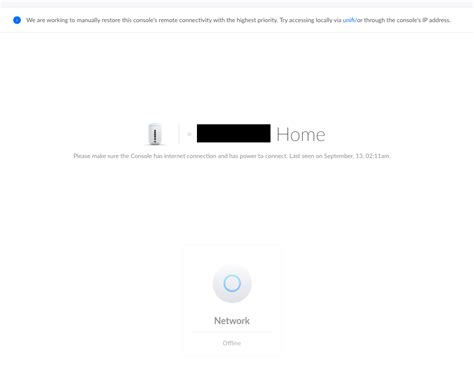 Showing Offline In Unifi Rubiquiti