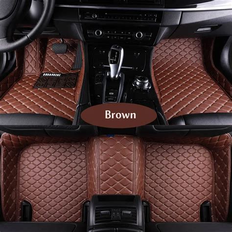 Custom Car Floor Mats For Honda Fit CRZ CRV URV XRV HRV Accord Civic