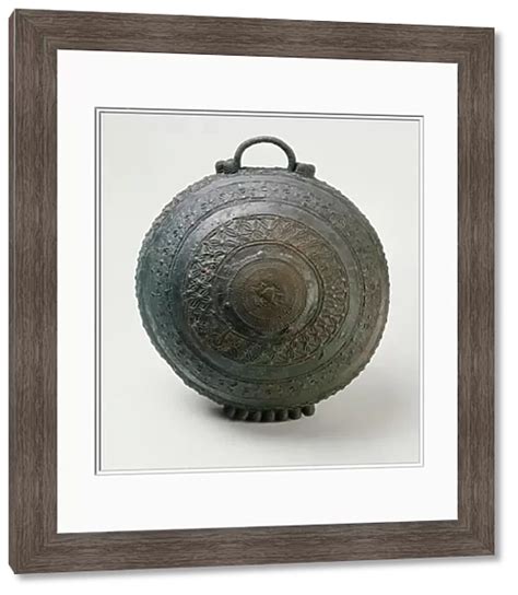 Premium Framed Print Of Bowl Igbo Ukwu 9th 10th Century Leaded Bronze