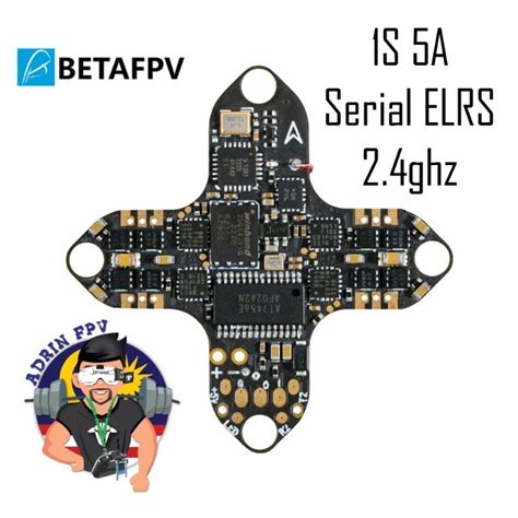 Betafpv AIO F V Serial Expresslrs A S คอนโทรลเลอรเทยวบนแบบไมมแปรง ELRS G FC ESC