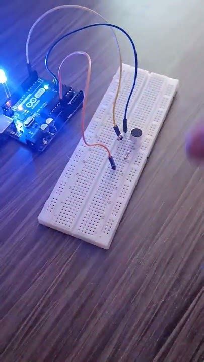 Clap Circuit Using Microphone With Arduino Uno Arduinoproject Arduino Youtube