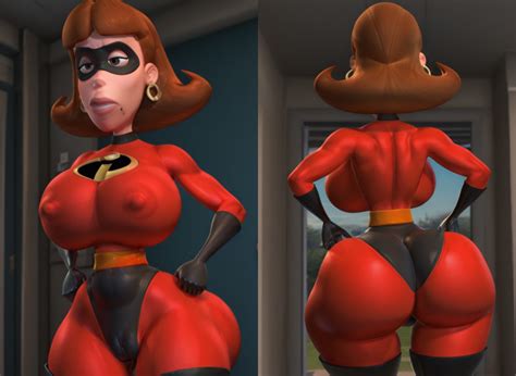 Rule 34 3d Ai Generated Bubble Butt Cosplay Cursed Elastigirl