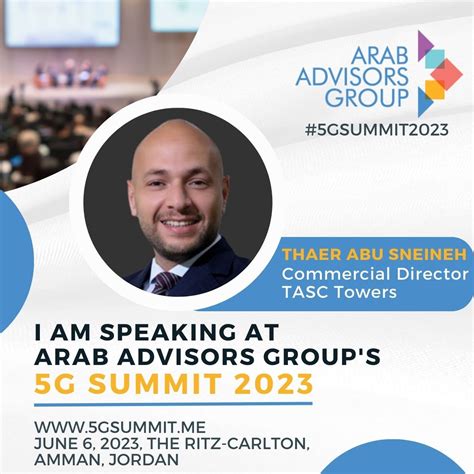 Thaer Abu Snaineh On Linkedin 5gsummit Towerco