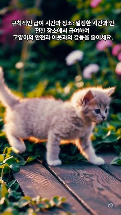 길고양이에게 밥 줄 때 꼭 지켜야 할 5가지 꿀팁 🐱 ️ Youtube