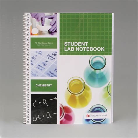Carbonless Notebook Chemistry Spiral Bound 50 Sheets