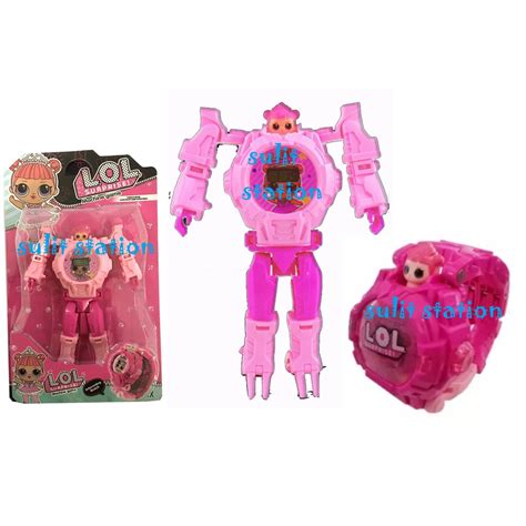 Movie Character Surprise Girls Robot Deformation Transformer Figure