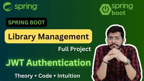 Library Management Using Jwt Authentication Full Project Lec33
