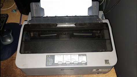 Cara Pasang Setting Kertas Di Printer Epson LQ YouTube
