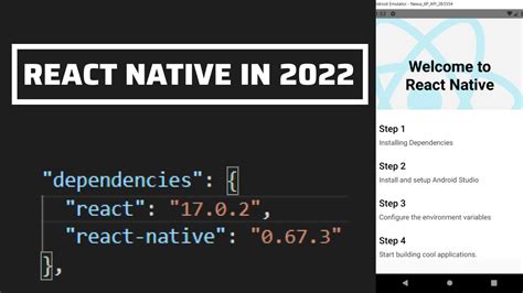 React Native Environment Setup In 2022 For Windows Youtube