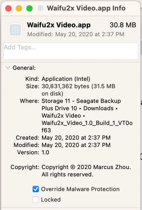Os X Ventura Waifu X Video Quit Unexpectedly Issue