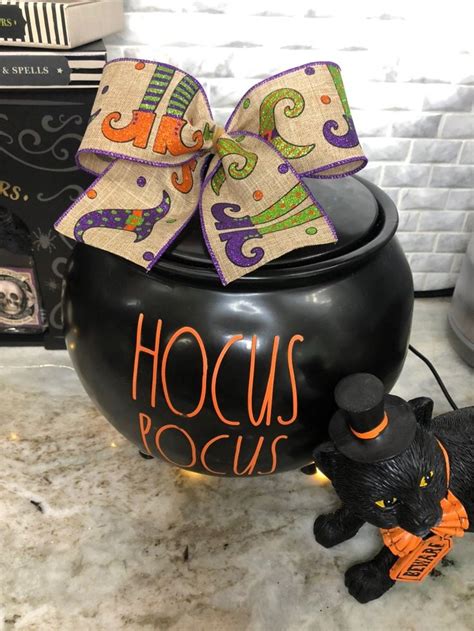 Witch Bows For Rae Dunn Canister Display On Mercari Rae Dunn Canister