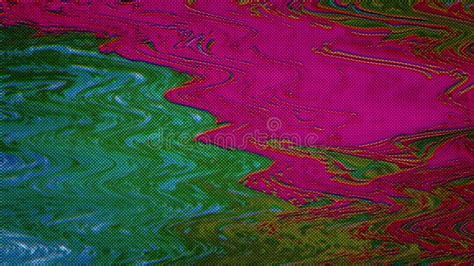Transforming Screen Noise Vhs Computer Error Imitation Neon Sci Fi