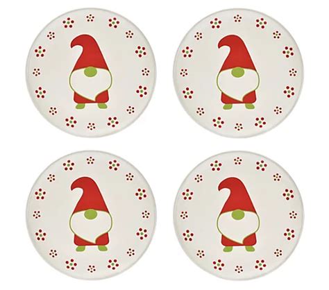 Temp Tations Seasonal Set Of 4 8 Essential Salad Plates