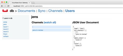 Augment Sync Function With Roles In Couchbase Sync Gateway