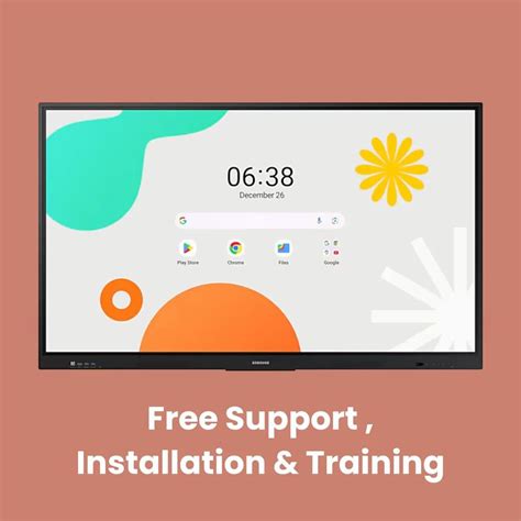 Samsung Waf Interactive Flat Panal 86inch At ₹ 240000piece Smart