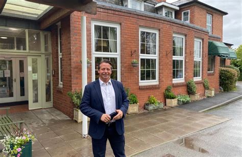 Nigel Huddleston Mp Visits Dorset House Nursing Home In Droitwich
