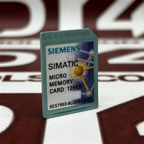 6es7953 8lg00 0aa0 Siemens Simatic S7 Micro Memory Card