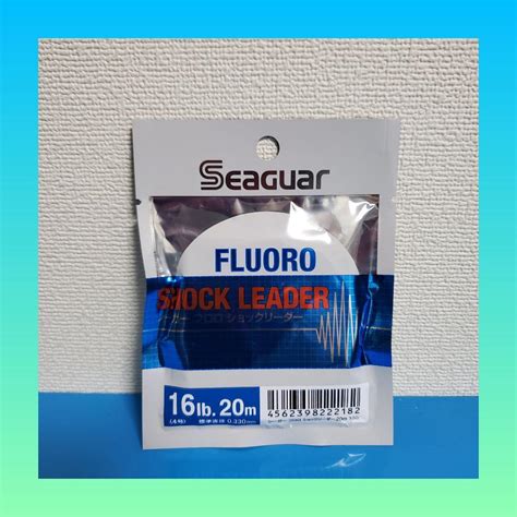 まとめ買い大歓迎！新品 シーガー フロロ ショックリーダー16lb 4号 20m メルカリ
