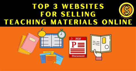 Top 3 Legitimate Websites To Sell Teaching Materials Online