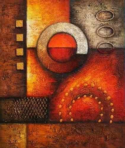 Cuadros Abstractos Modernos En Acrilico Texturados Relieves 60 000